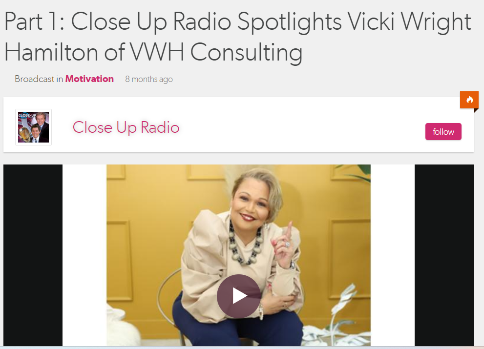 Watch Vicki - Vicki Wright Hamilton